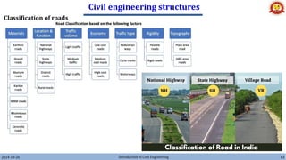 Civil Engineering Structures, Materials and Scope | PDF