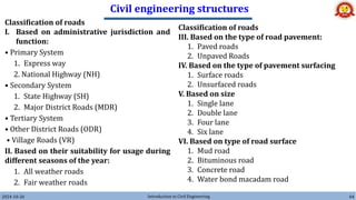 Civil Engineering Structures, Materials and Scope | PDF