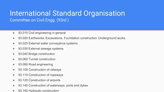 Civil engineer reference documents | PPTX