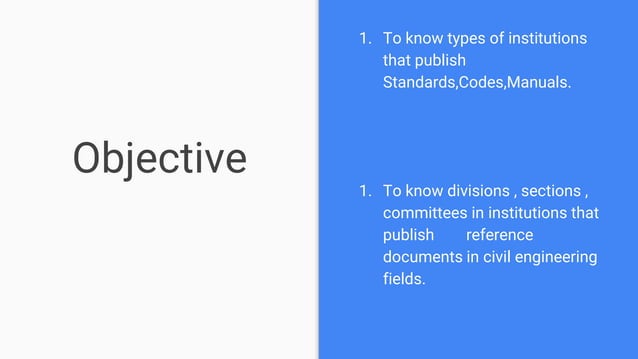 Civil engineer reference documents | PPT