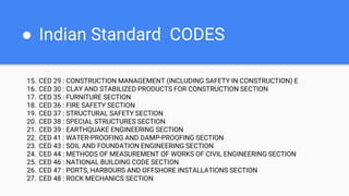 Civil engineer reference documents | PPTX