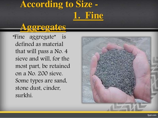 Fine Aggregate