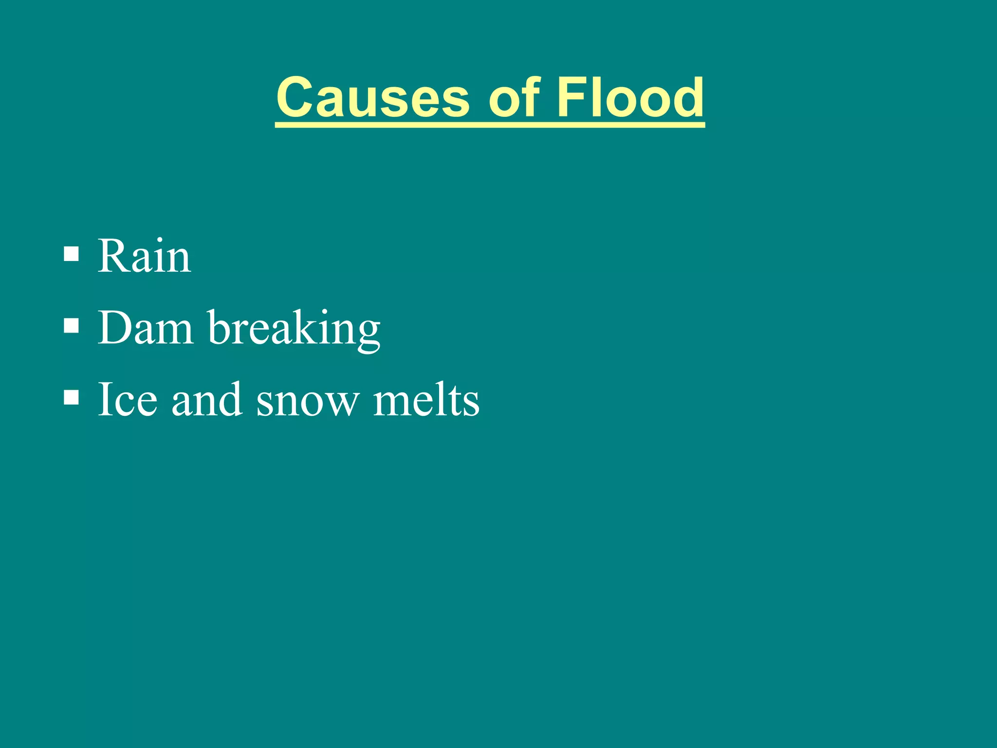 flood ppt | PPTX