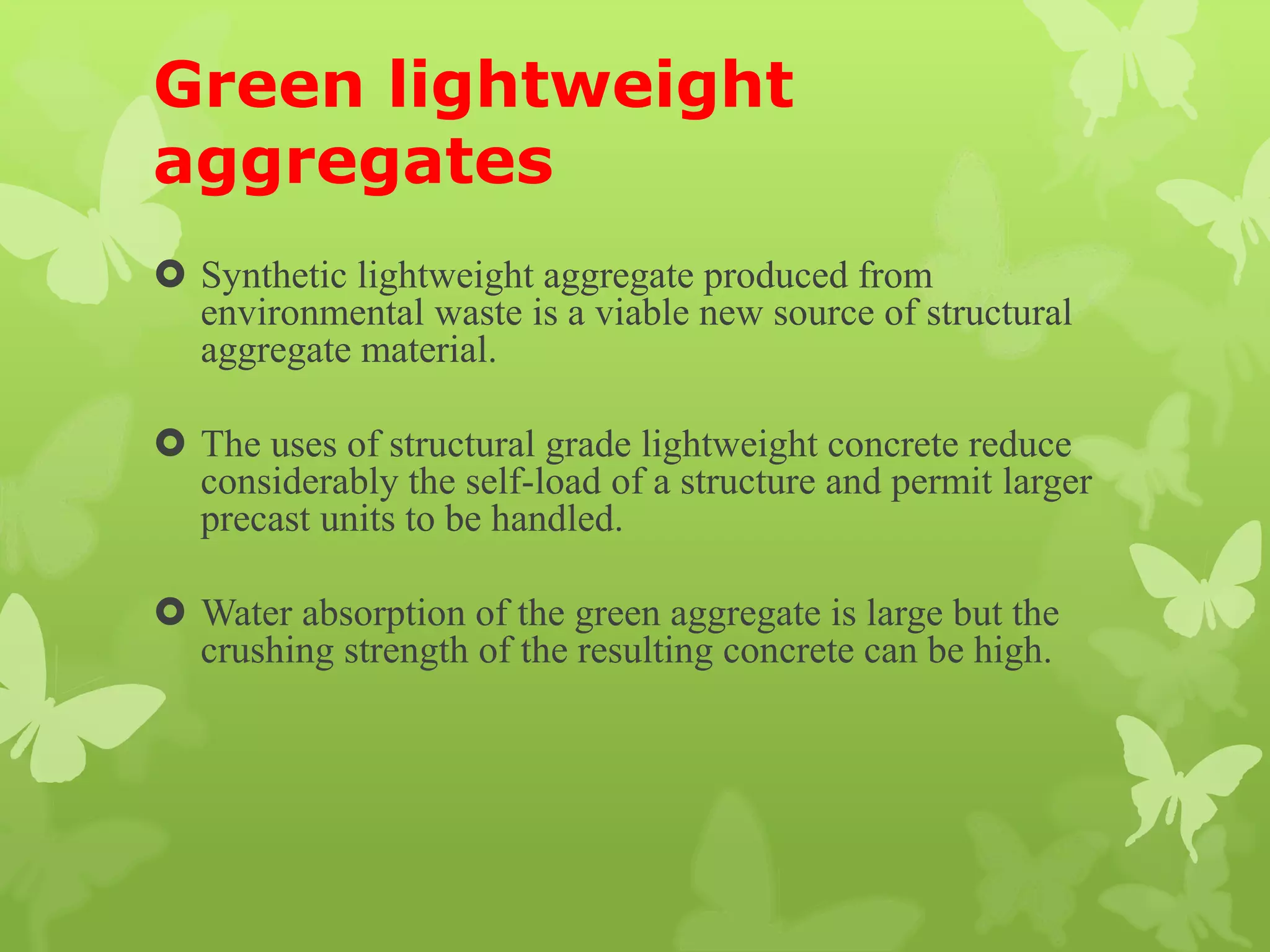 Green Concrete | PPTX