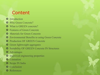 Green Concrete | PPTX
