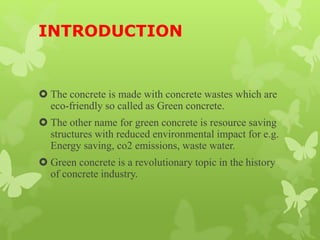 Green Concrete | PPTX