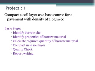 Geotechnical engineering new format of Assignment rubrics | PPT