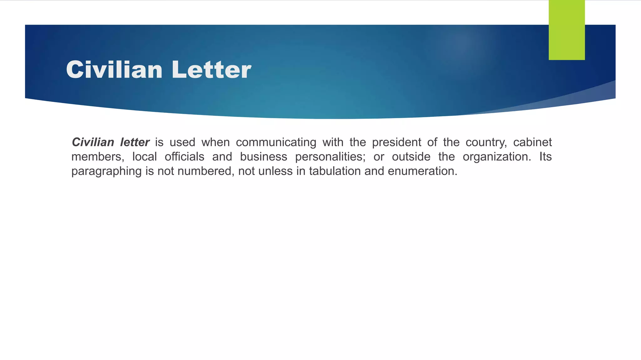 Civilian Letter.pptx
