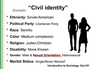 Civil Identity | PPT | Medical Health