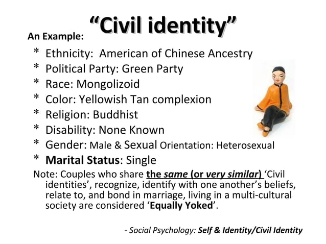 Civil Identity - Sociology 101 - Self and Identity - Liberal Arts ...