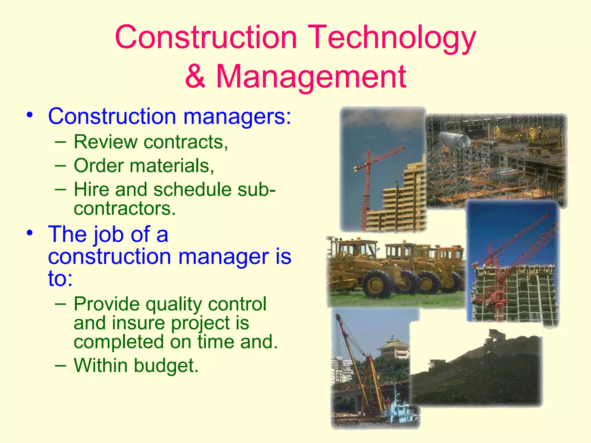 Introduction to Civil Engineering | PPT