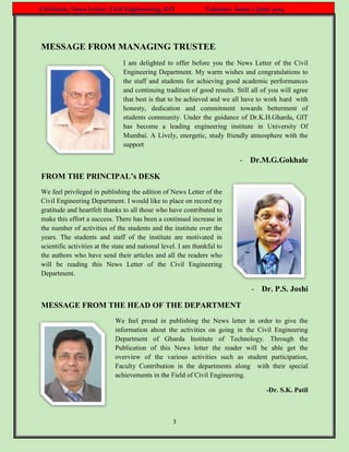 CiviLions GIT civil newsletter vol 1 issue-2 | PDF