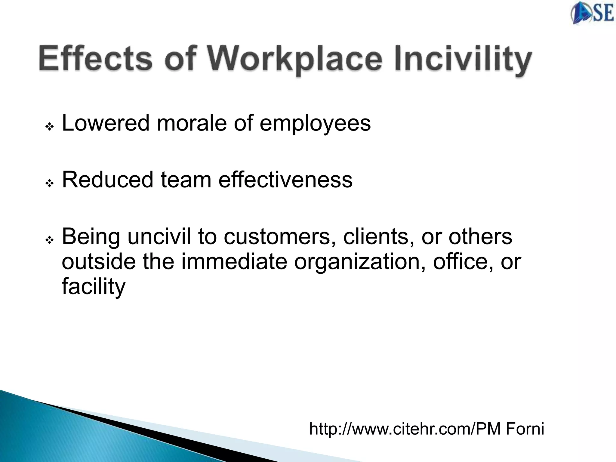 Civility & Respect in the Workplace | PPTX