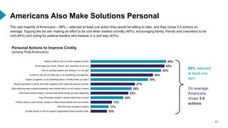 Civility in America 2019: Solutions for Tomorrow | PDF
