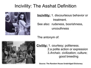 Civility Panel Slides | PPT