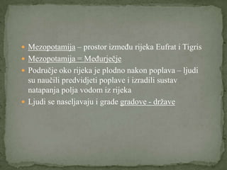 Civilizacije prvih pisama Sumer | PPTX