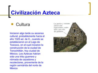 Civilización azteca | PPT
