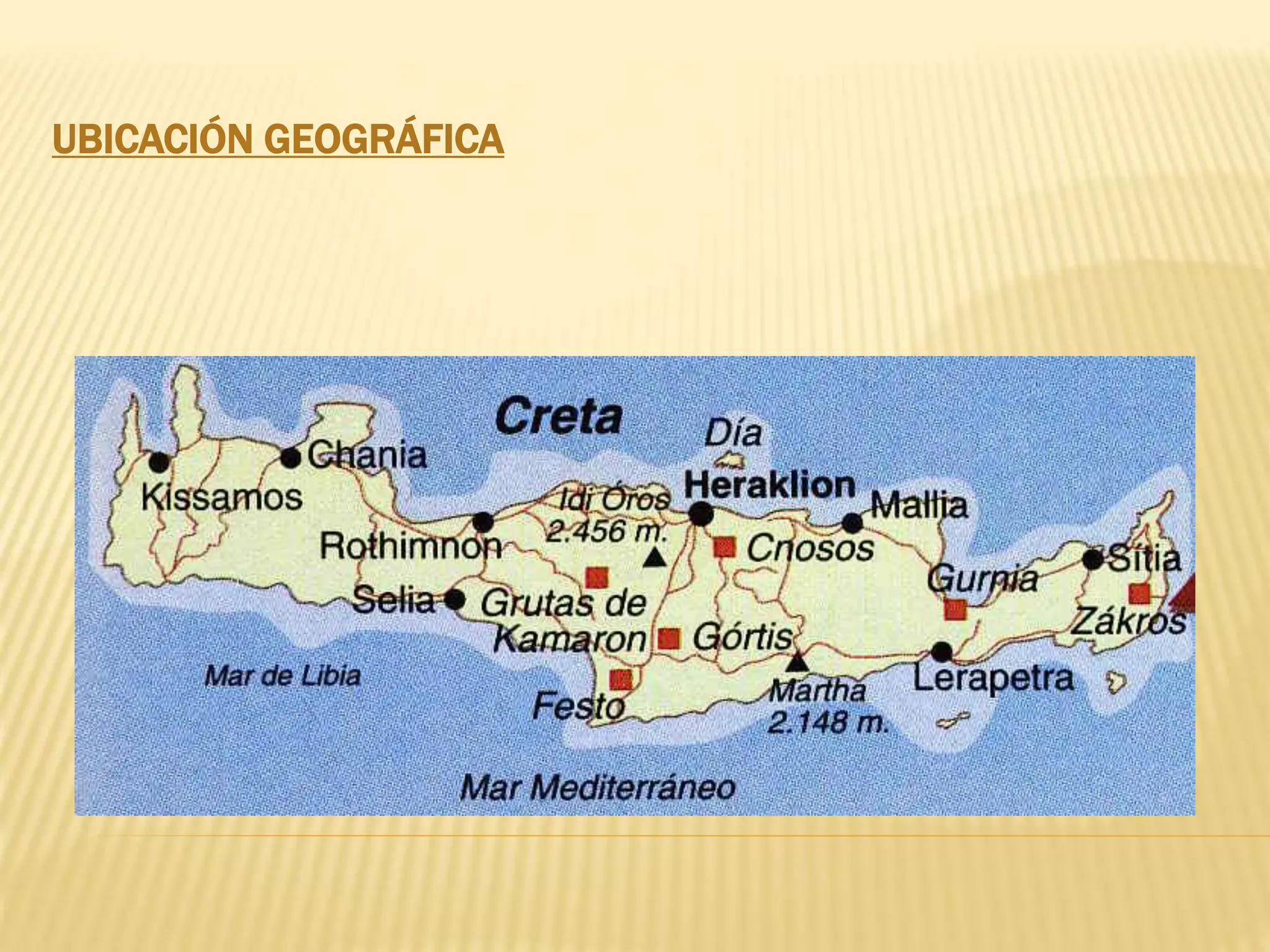 Civilización minoica con su ubicacion geografica | PPT