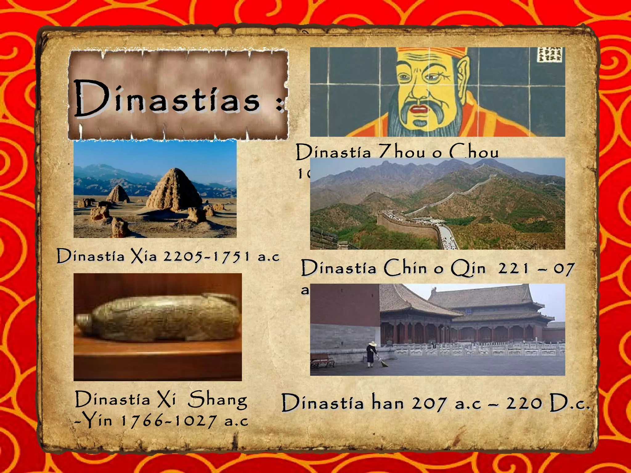 Civilizacion china y del valle del indio | PPT