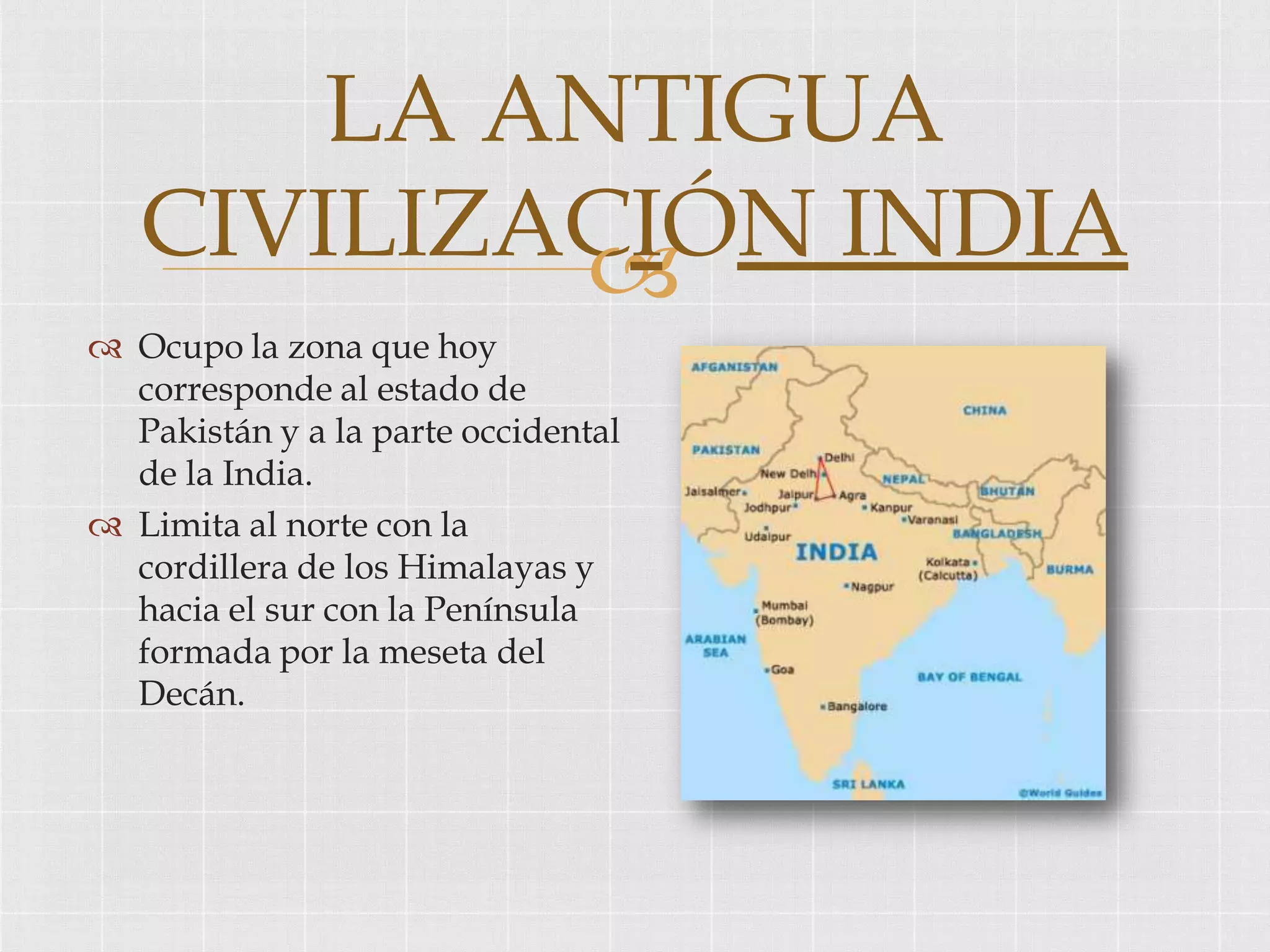 Civilizacion de la india | PPTX