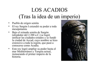 Civilizacion mesopotamica | PPT