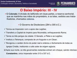 Civilização romana (Economia, Política e Sociedade).ppt