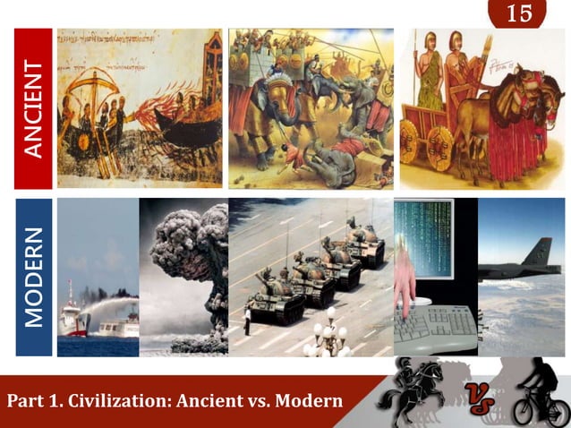 Civilization comparison - Ancient vs Modern | PPTX | Science