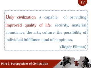 Civilization comparison - Ancient vs Modern | PPTX