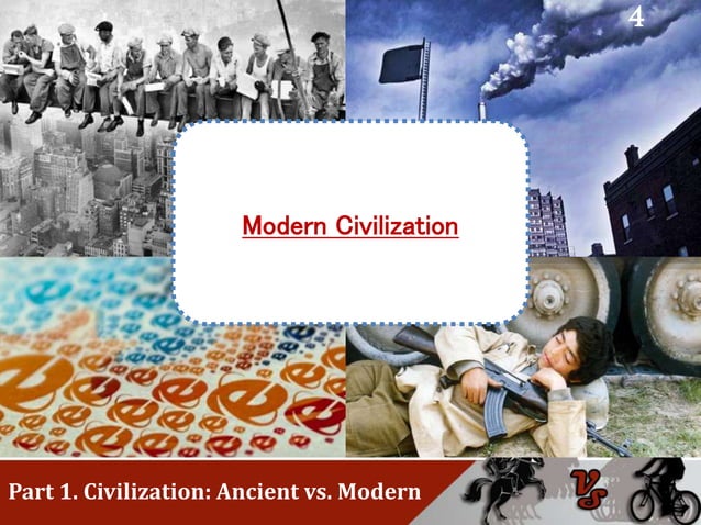 Civilization comparison - Ancient vs Modern | PPT