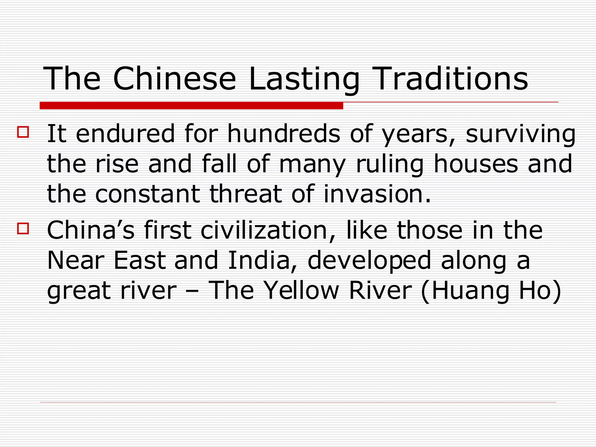 Civilization In China | PPT