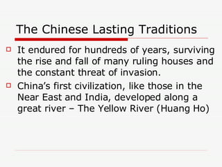 Civilization In China | PPT