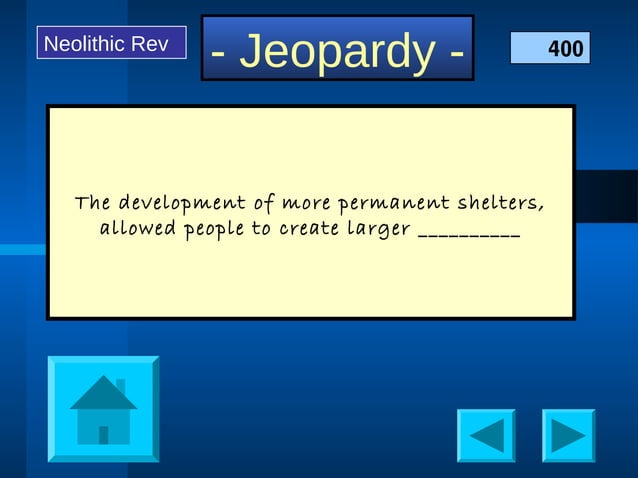 Unit 1 - Test Review - Civilization Jeopardy | PPT | Board Games and ...
