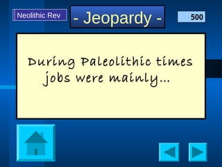 Unit 1 - Test Review - Civilization Jeopardy | PPT