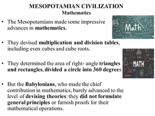 Civilization Mesopotamia .pdf civilization of mesopamia | PPT