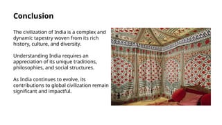 Civilization Of India.pptx for university | PPT
