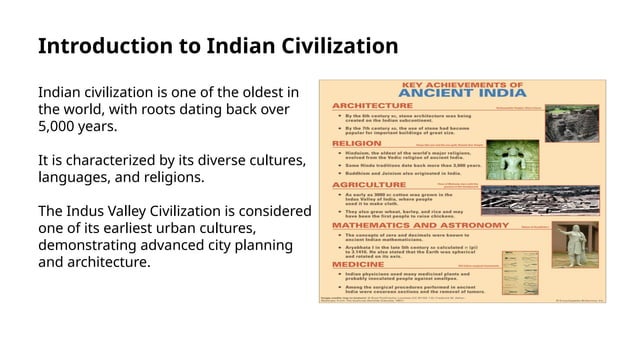 Civilization Of India.pptx for university | PPT