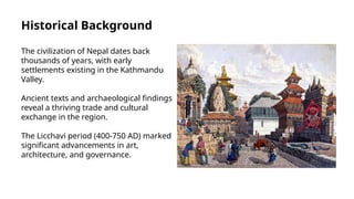 Civilization Of Nepal By Muhammad Hanzala Zaid | PPTX