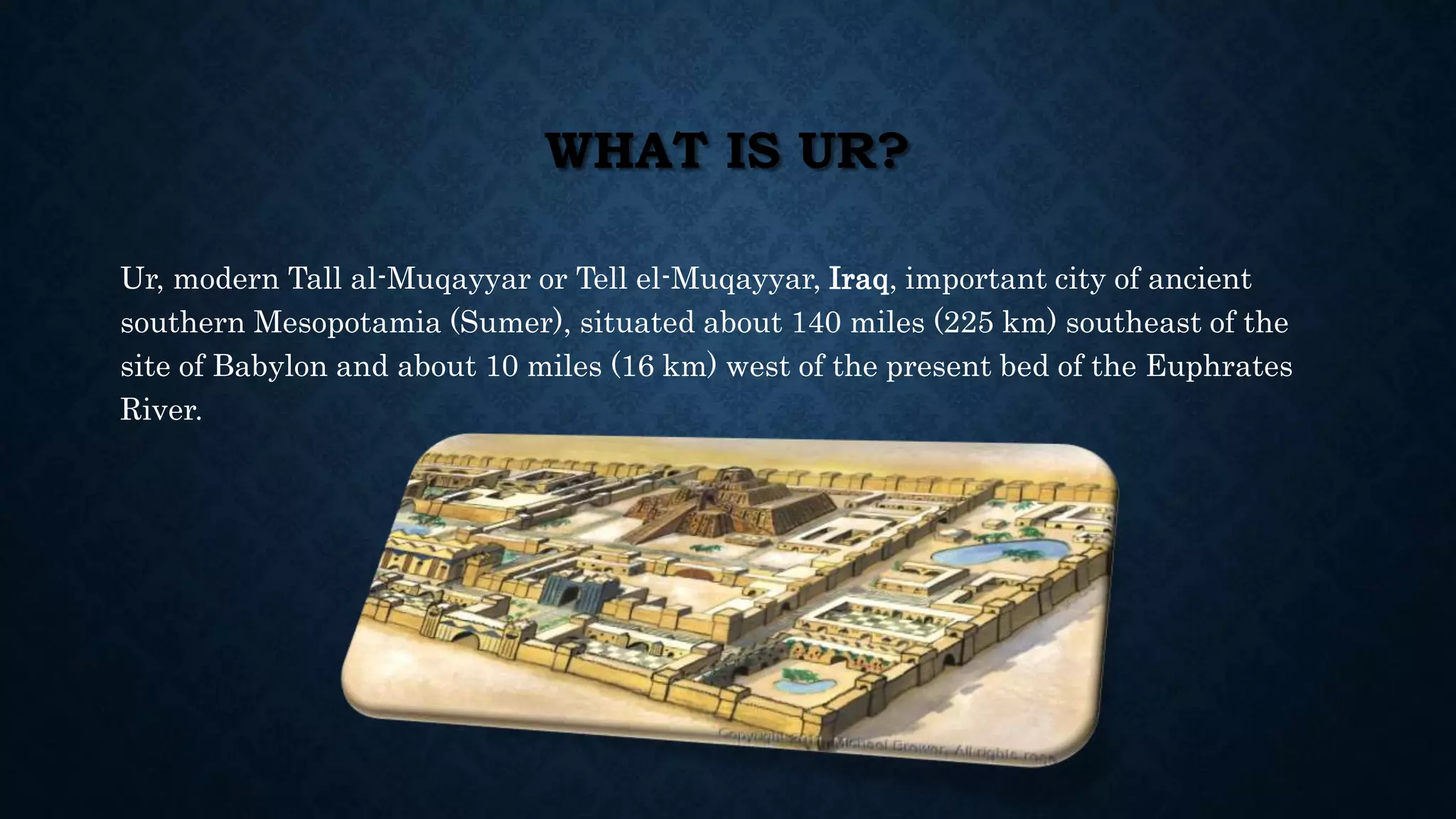 Civilization of ur | PPTX