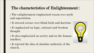 (English Enlightenment) | PPT