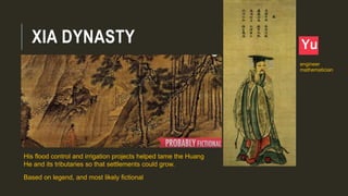 Ancient Chinese Civilizations: The River Dynasties | PPTX