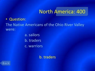 Civilizations of the americas jeopardy | PPTX | North America Travel ...