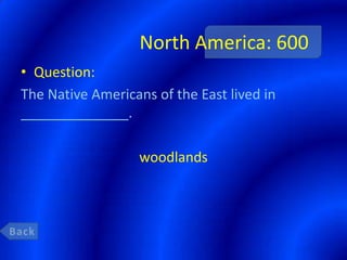 Civilizations of the americas jeopardy | PPTX | North America Travel ...