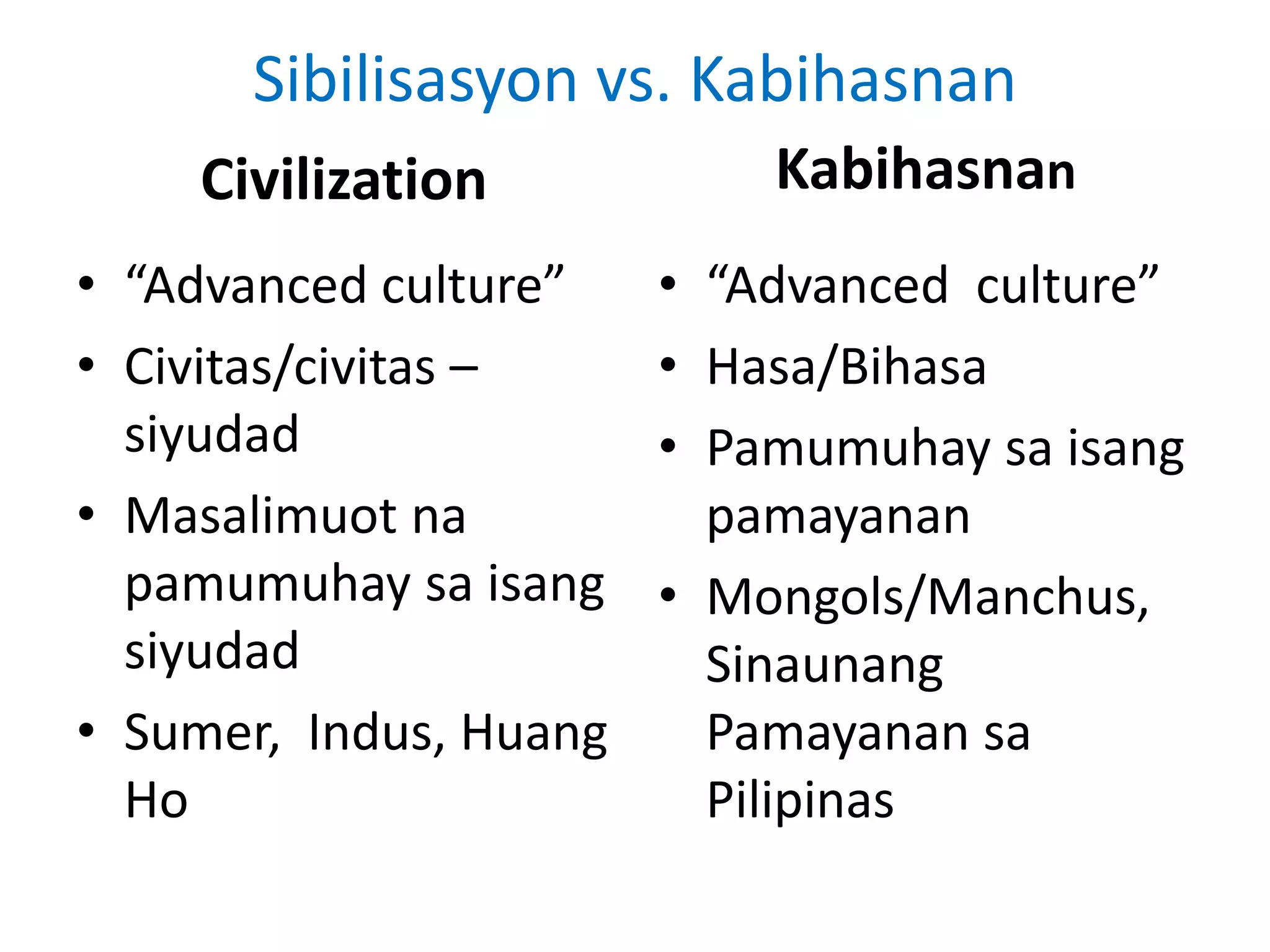 Civilizations powerpoint | PPTX