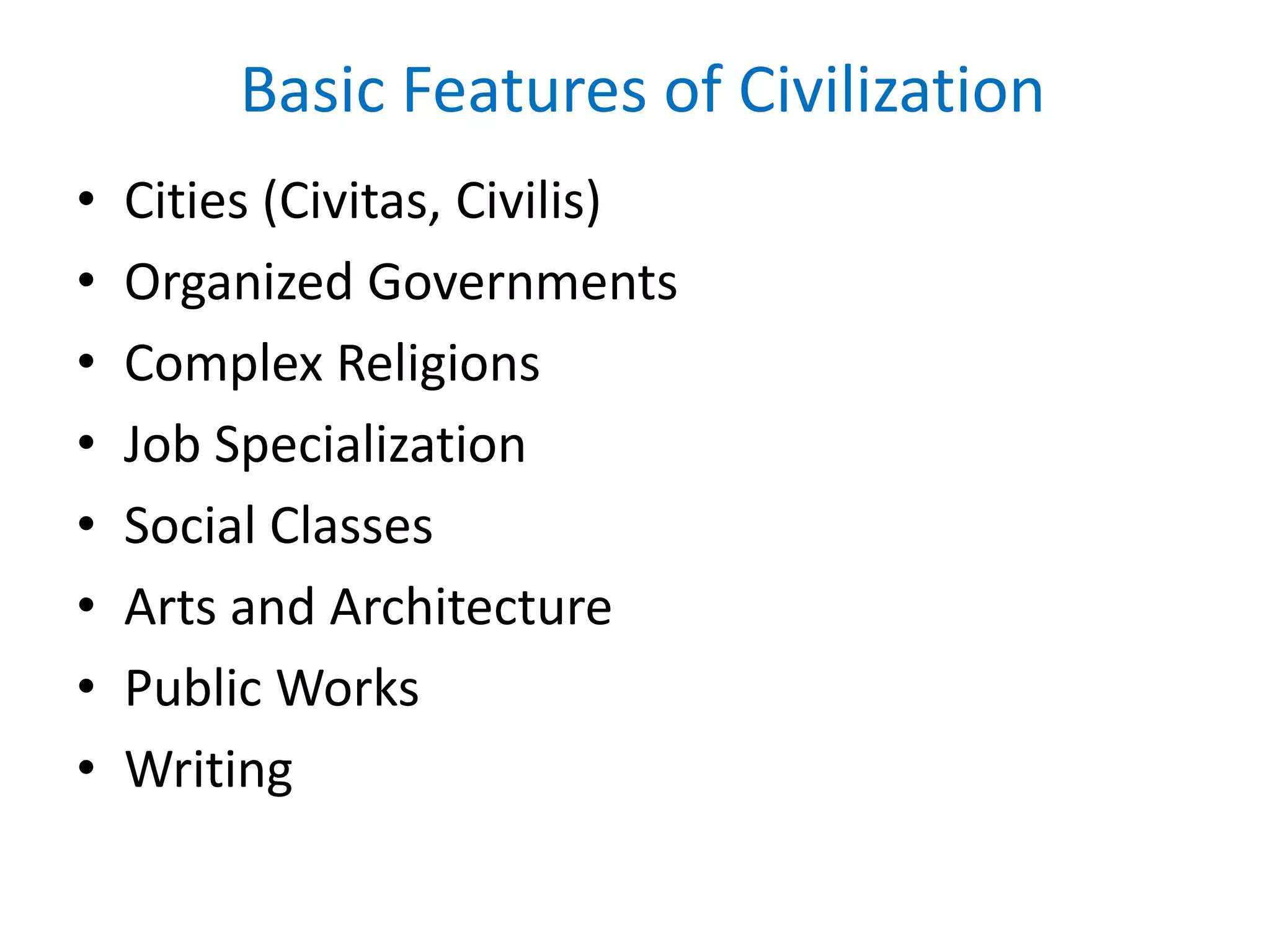Civilizations powerpoint | PPTX