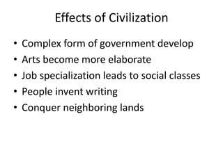 Civilizations powerpoint | PPTX