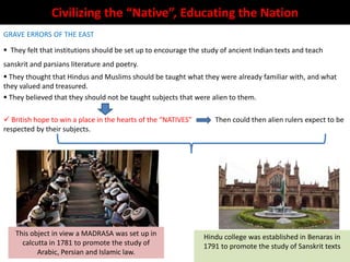 Civilizing the natives and educating the nation .pptx