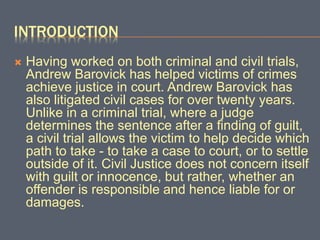 Civil Justice Explained | PPT