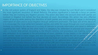 Civil justice system reforms in england and wales | PPTX