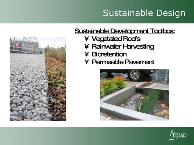 rain gardens & Permeable Pavements | PPT