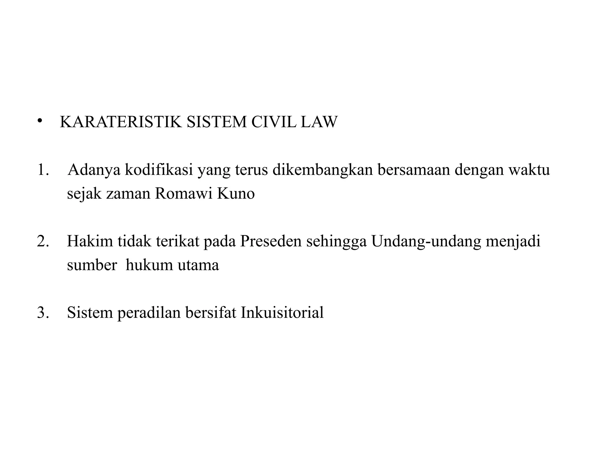 CIVIL LAW ppt tentang materi kuliah Magister | PPTX